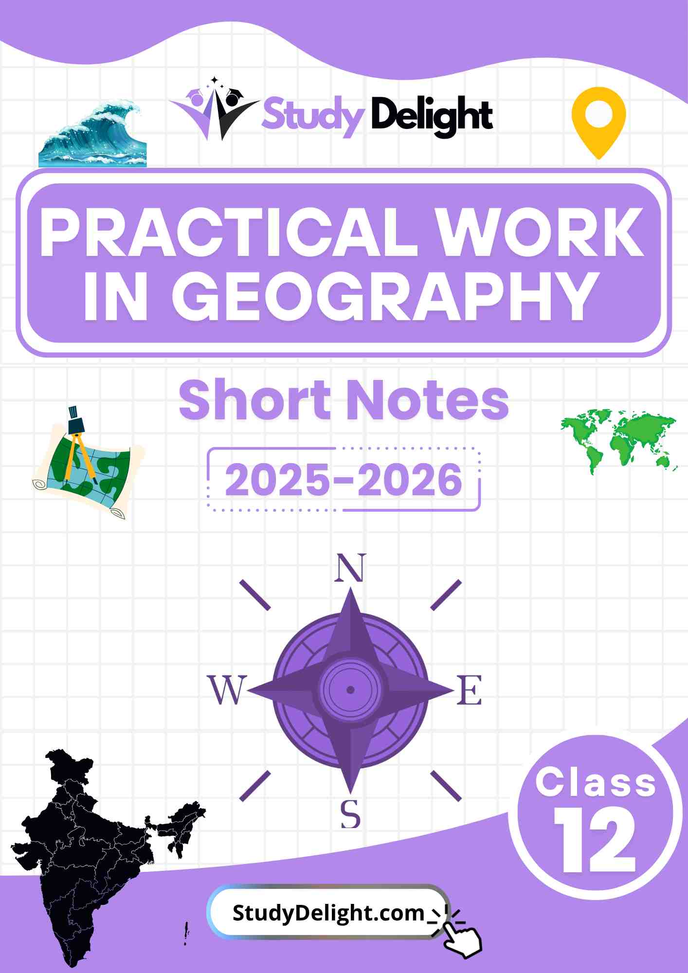 Class 12 Geography: Practical Work in Geography Short Notes 2025-2026 ...