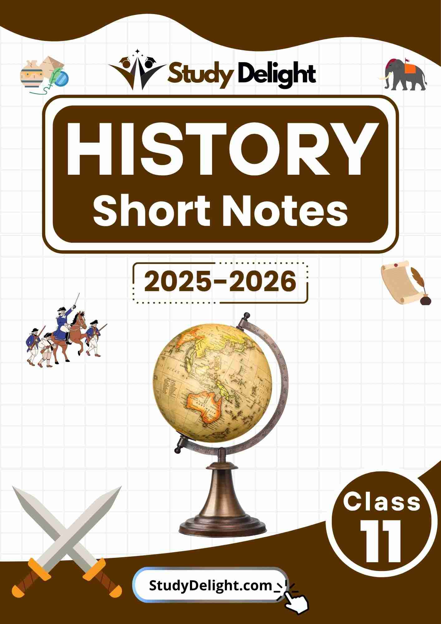 Class 11 History Short Notes 2025-2026 | Digital eBook (PDF) - Study ...